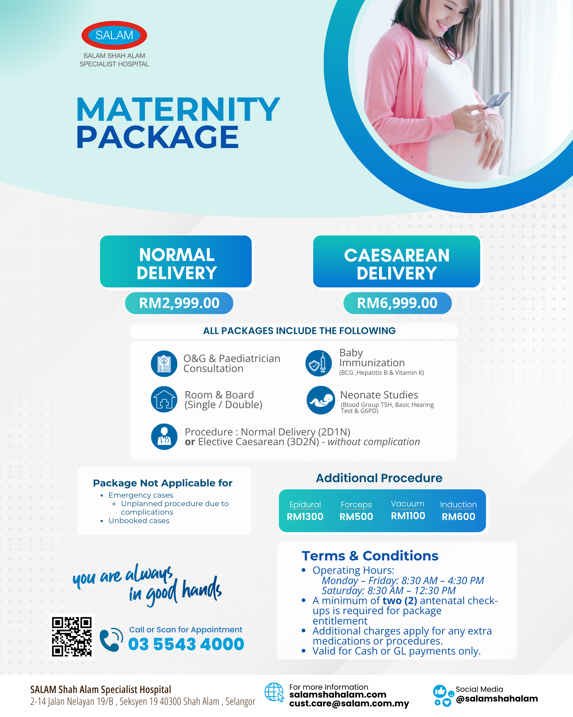 MATERNITY PACKAGE | SALAM Shah Alam Specialist Hospital