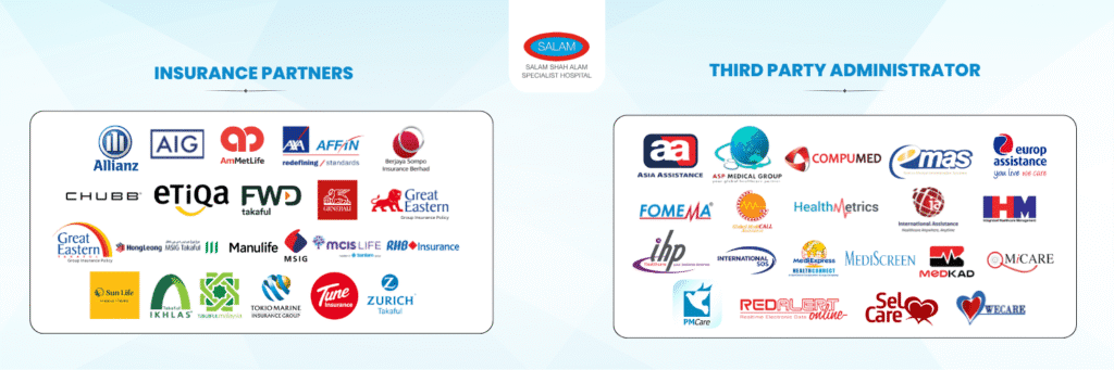 Insurance / TPA List | SALAM Shah Alam Specialist Hospital